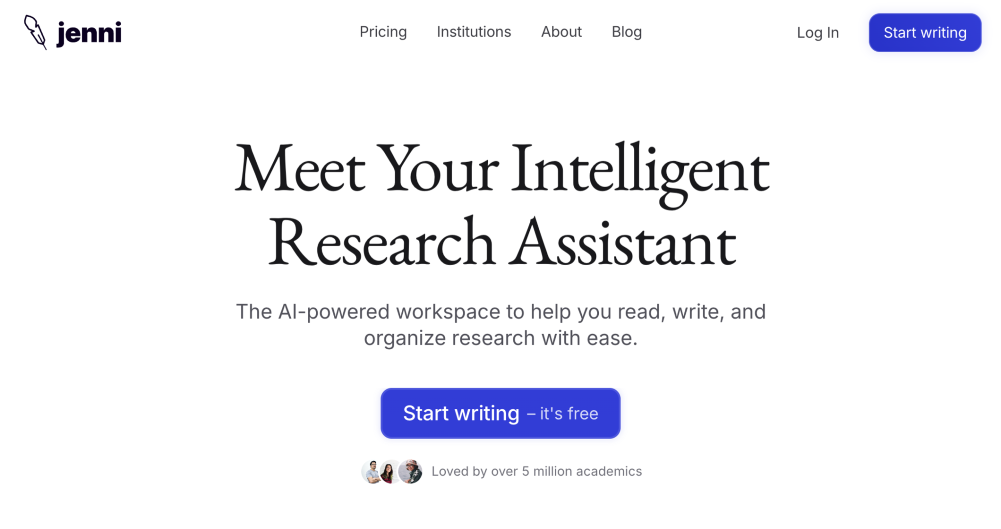Jenni AI Literature Review Generator